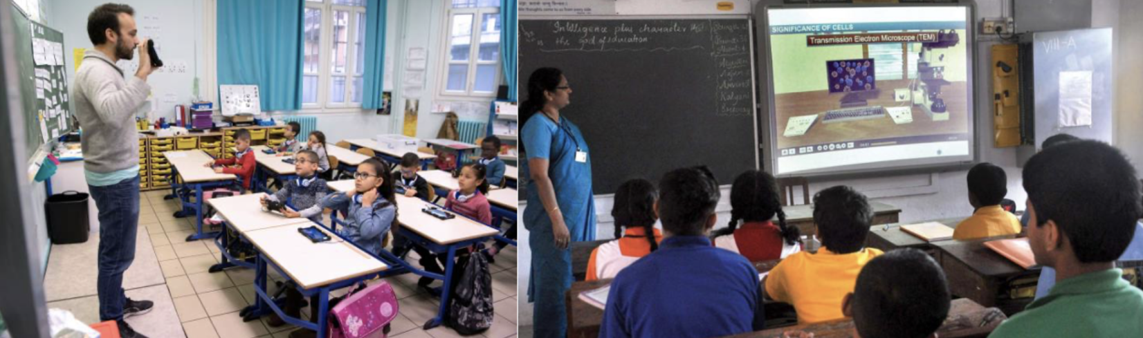 Is Schooling Around the World the Same? Classroom photos from France ...